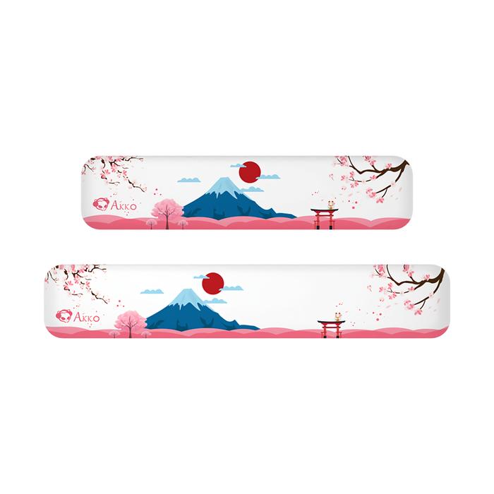 Jual Akko Mount Fuji Sakura Keyboard Hand Rest Cherry Pink Mouse Wrist ...