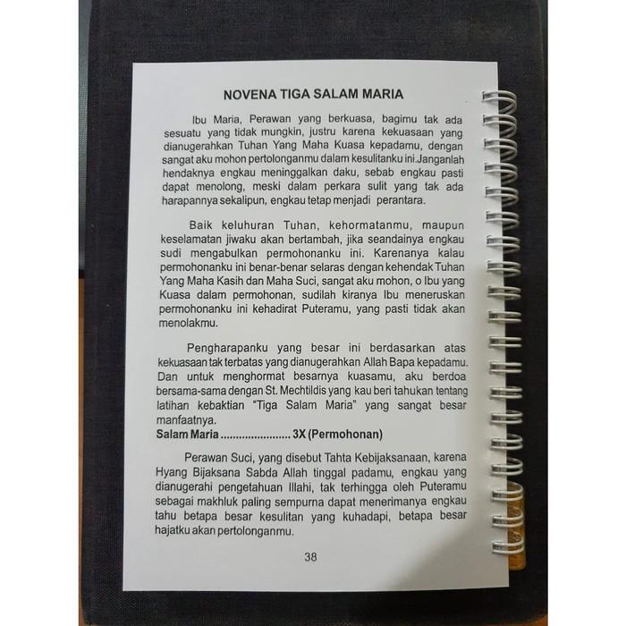 Jual Buku Kumpulan Doa Katolik Novena Tiga Salam Maria Rosario Di Seller Velvet Store ...
