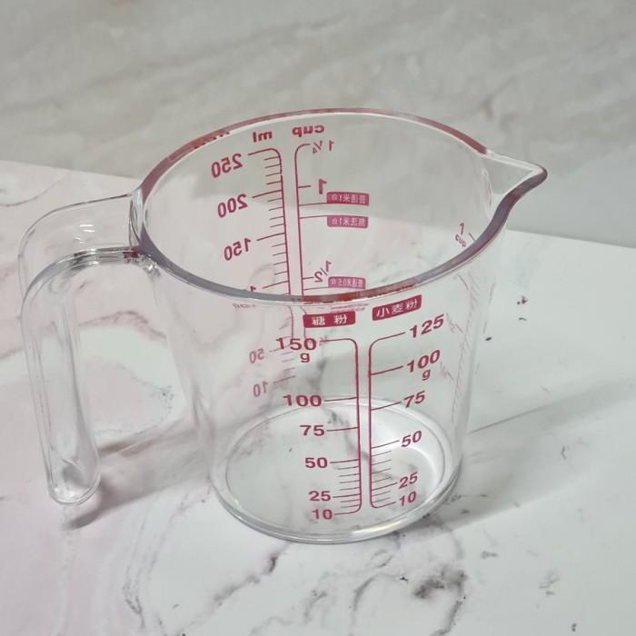 Jual Zoe Small Plastic Measuring Cup 250ml / Gelas Takar Kecil Di ...