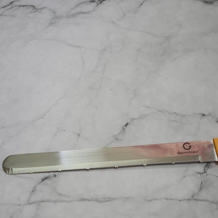 Jual Goodyes Stainless Bread Knife 10inch/ Pisau Potong Roti Gagang ...