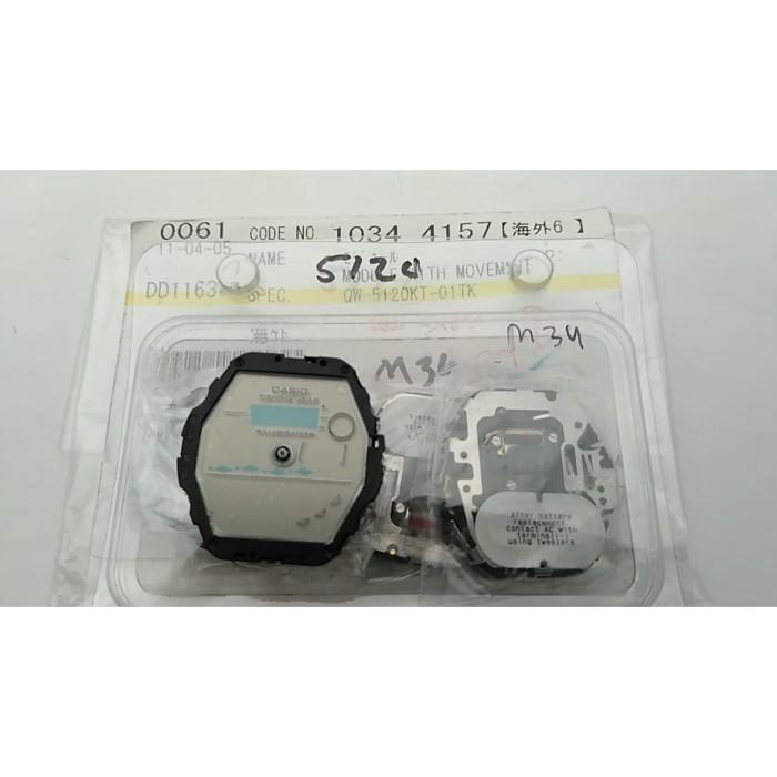 Jual Nomor Mesin 5120 CASIO MODULE QW-5120KT-01 AQW-101 - Jakarta Barat ...