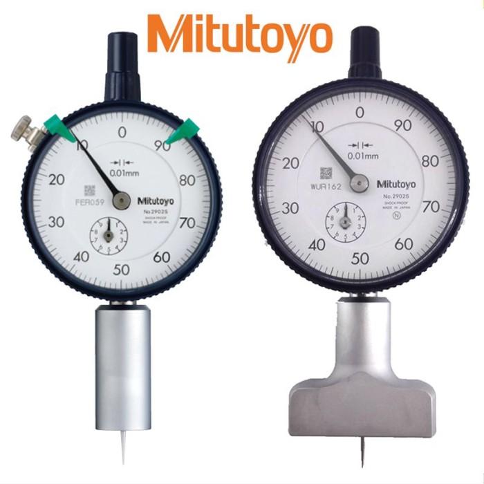 Jual MITUTOYO 7210 DIAL DEPHT GAUGE 0-10/0.01MM 7210A DEPTH GAGE ORI ...