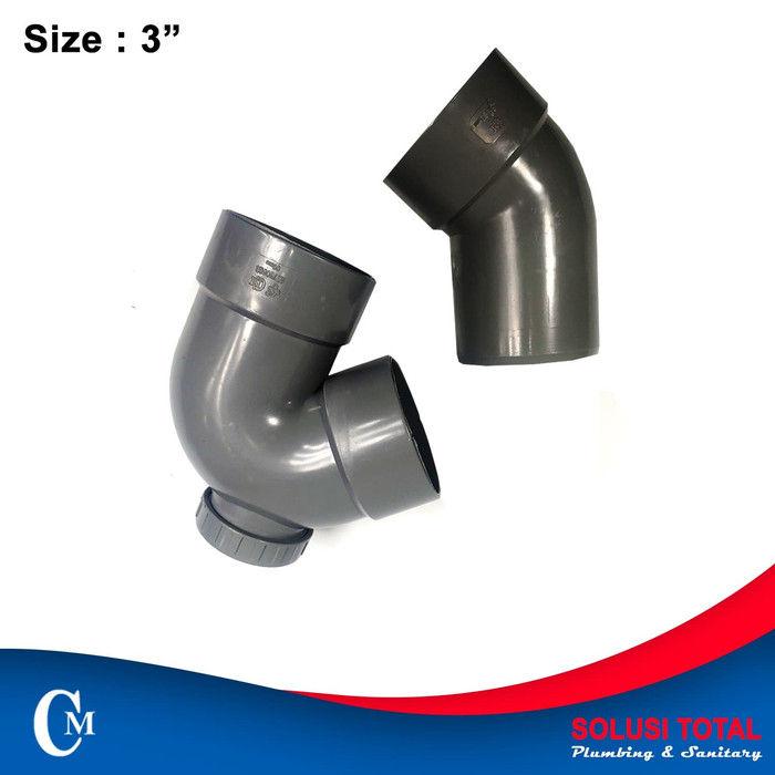 Jual P-Trap 3 " CM P Trap / U Trap 3 Inch PVC Taiwan PVC - Jakarta ...