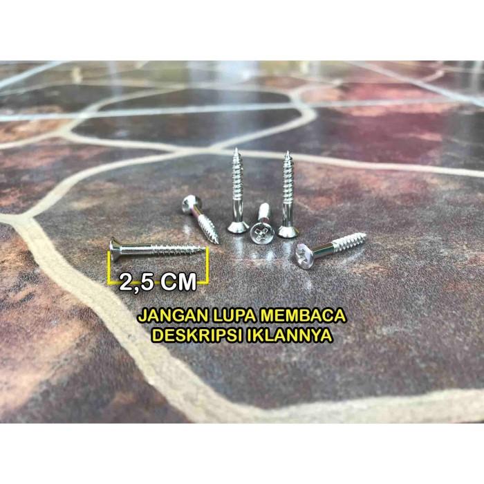 Jual Screw Baut 25 Mm Sekrup 2.5 Cm Fixed Bridge Hardtail Fix Tremolo ...