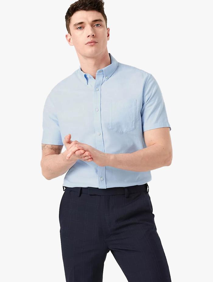 Promo MARKS & SPENCER - Kemeja Pria -Pure Cotton Oxford Shirt-Light ...