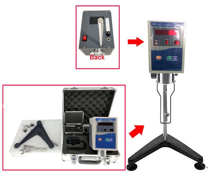 Jual High Measuring Accuracy Digital Viscometer For Test Grease Paint ...