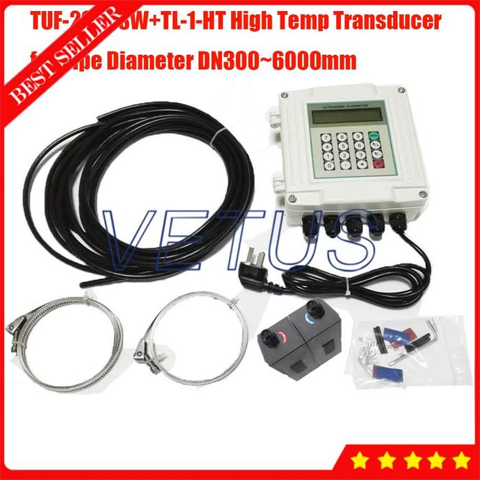 Jual Wall-mounted Digital Flow Meter TUF-2000SW with DN300-6000mm TL-1 ...