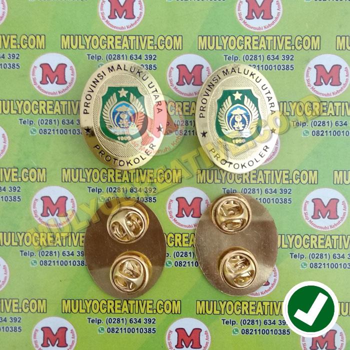 Jual Lencana Pin Protokoler Daerah Pin Protokoler Model Oval - Kab ...