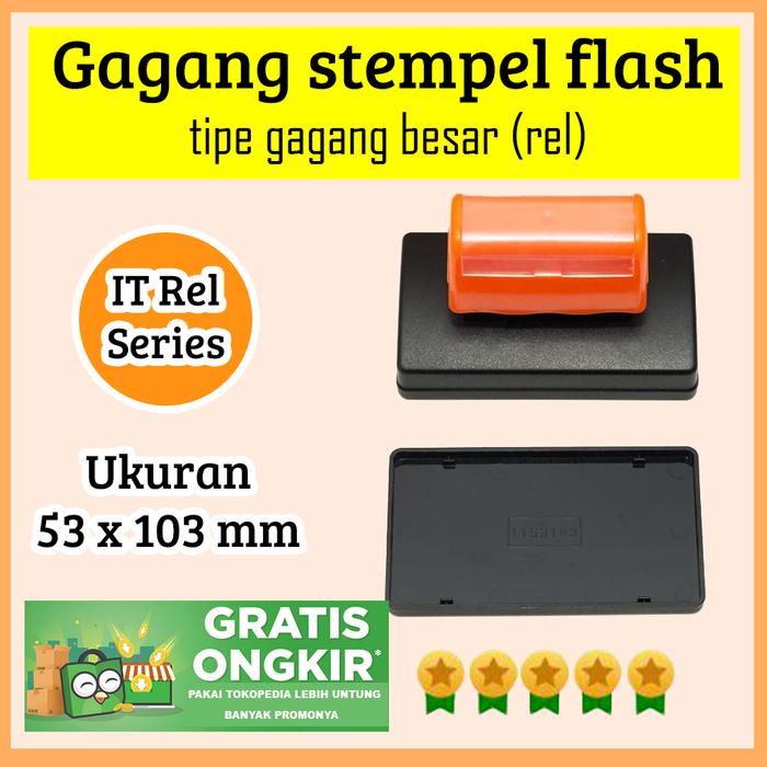 Jual Gagang stempel ukuran besar 53 x 103 mm , IT Rel - Jakarta Utara ...