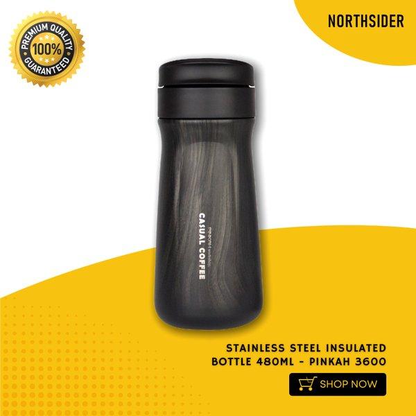 Jual TUMBLER KOPI 480ML - 3600 BLACK WOOD TEXTURE - BOTOL MINUM ...