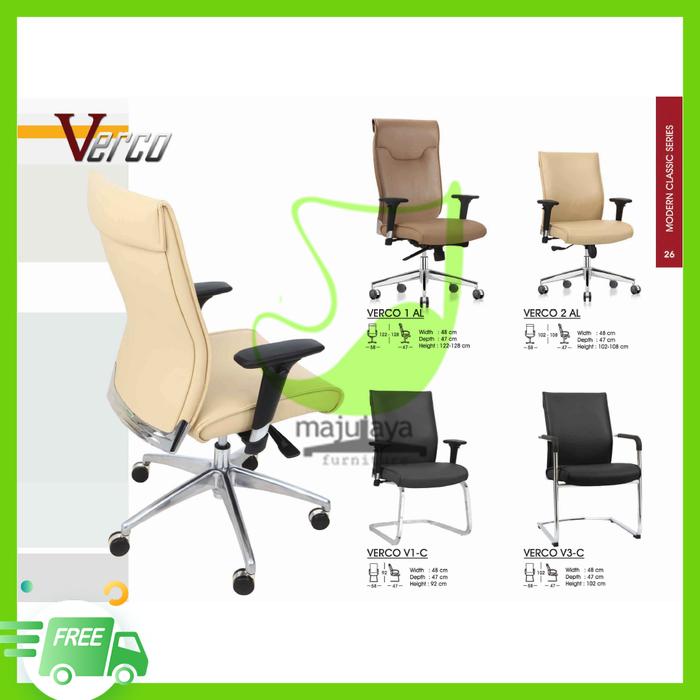 Jual Kursi kantor berkualitas terbaik merk Donati Verco 2 AL - Jakarta Timur - majujaya ...