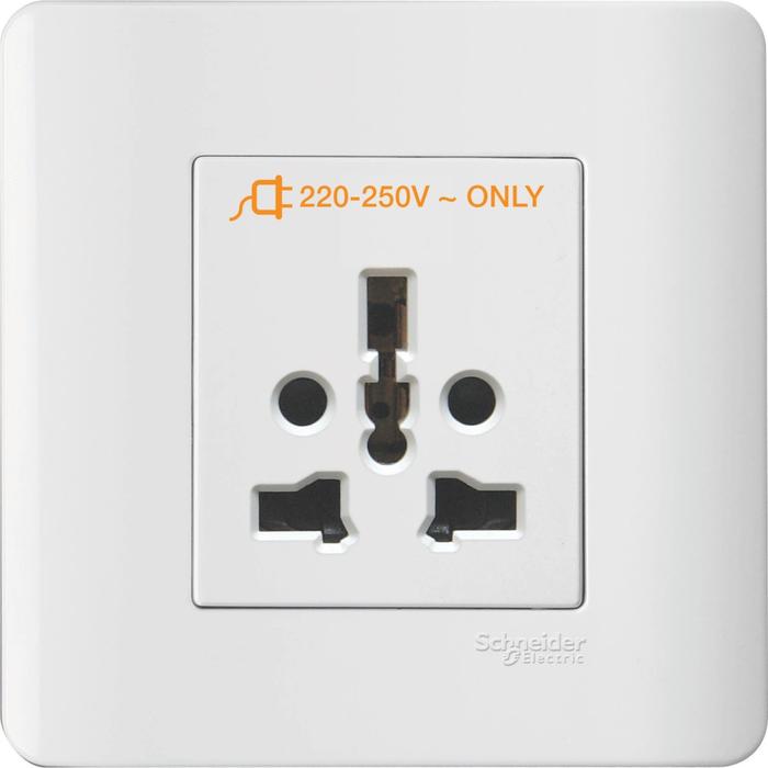 Jual Schneider Zencelo International Socket (No Surround) White 1pc ...