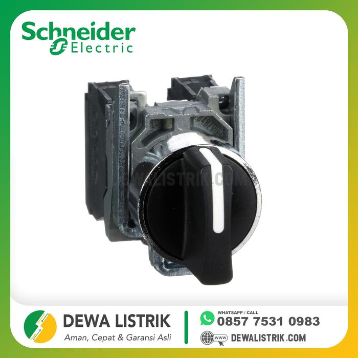 Jual [ XB4BD33 ] Schneider - SELECTOR SWITCH 3 POSISI STAY - Jakarta ...