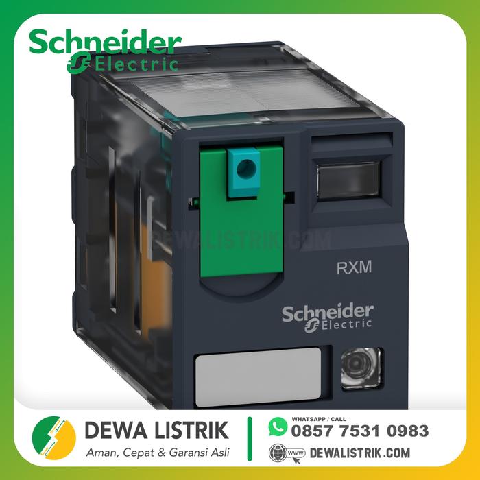 Jual [ RXM4AB2BD ] Schneider - PLUG-IN RELAY 24 VDC - Jakarta Pusat - Dewa Listrik_NEW | Tokopedia