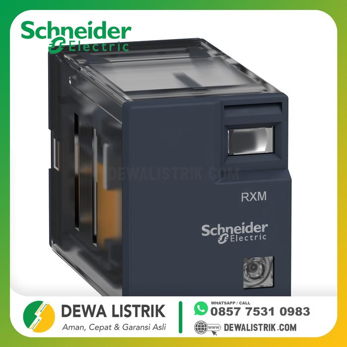Jual [ RXM2LB2P7 ] Schneider - 5A 2 C/O WITH OUT LED 230 VAC - Jakarta Pusat - Dewa Listrik_NEW ...