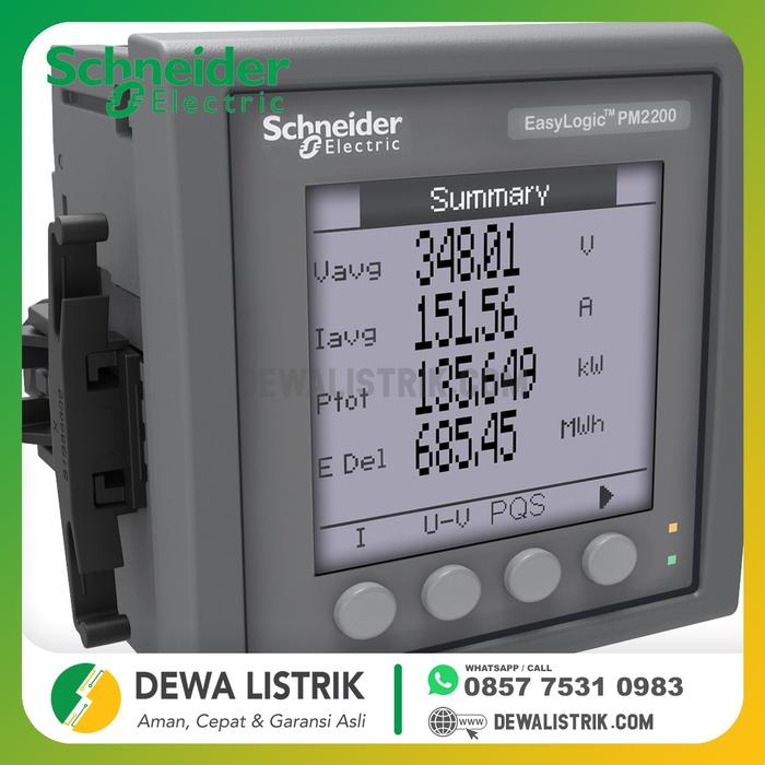 Jual [ METSEPM2230 ] Schneider - POWER METER / ENERGY METER - Power ...
