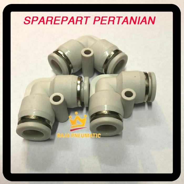 Jual FITTING NEPEL ANGIN PUTIH ELBOW SELANG 12MM KIRI KANAN PV 12MM - Kab. Sragen - Toko komplit ...