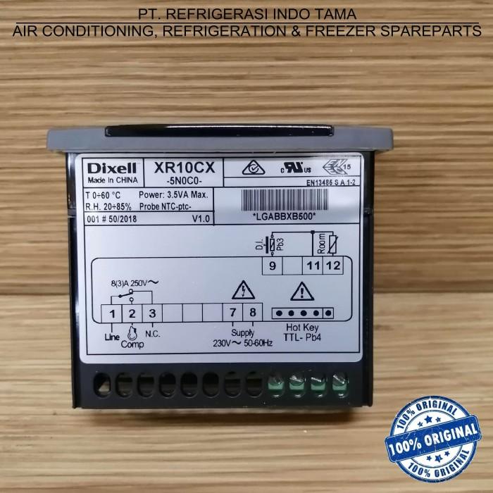 Jual + PROBE NTC DIXELL - DIGITAL THERMOSTAT DIXELL -5N0C0 XR10CX 230V ...