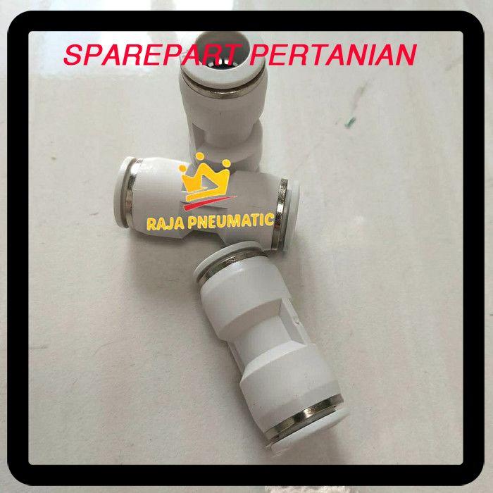 Jual FITTING NEPEL ANGIN WARNA PUTIH LURUS SELANG KE SELANG 6MM - Kab. Sragen - Spare part ...