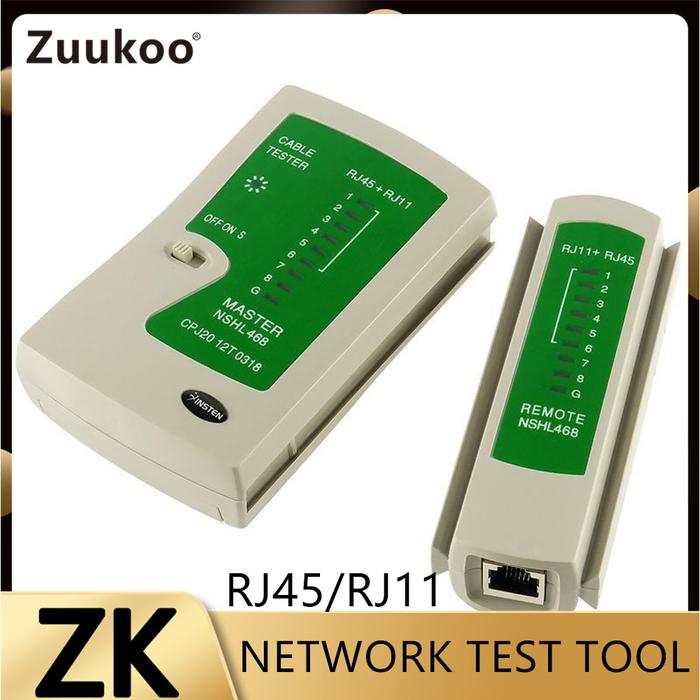 Jual Alat Tester Kabel Jaringan Lan Rj45 Rj11 Cat5E Cat6 Utp - Kota ...