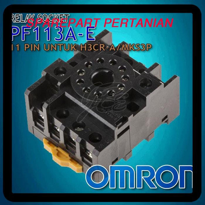 Jual Omron Socket PF113A-E u/ H3CR-A MKS3P ORIGINAL - Kab. Sragen - Spare part pertanian | Tokopedia
