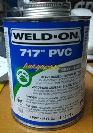 Jual Pvc heavy bodied cement,WeldOn 717,lem weld on. Diskon - Kota ...