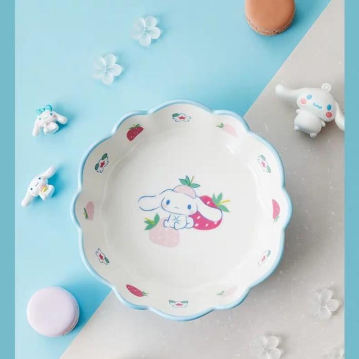 Promo Cinnamoroll Original Sanrio Mangkuk Buah Salad Mie Porselen 15cm ...