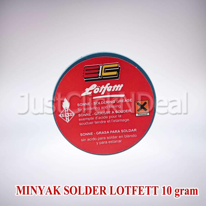 Jual Lotfett 10 gram Minyak Pasta Solder Soldering Paste Grease - Kab ...