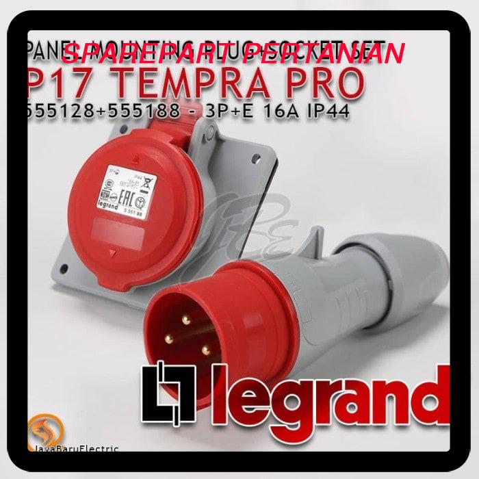 Jual Legrand Paket 1 Set Plug Panel Mounting Socket 3P+E / 4 Pin 16A IP44 - Kab. Sragen - Toko ...