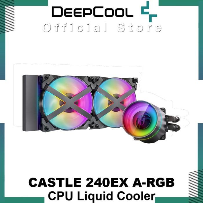 Jual Deepcool Castle 240 EX RGB CPU Liquid Cooler - Jakarta Pusat ...