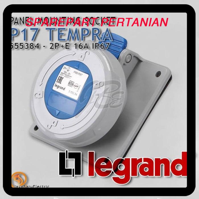 Jual Legrand Panel Mounting Socket 2P+E / 3 Pin 16A P17 Tempra Pro 555384 - Kab. Sragen - Spare ...