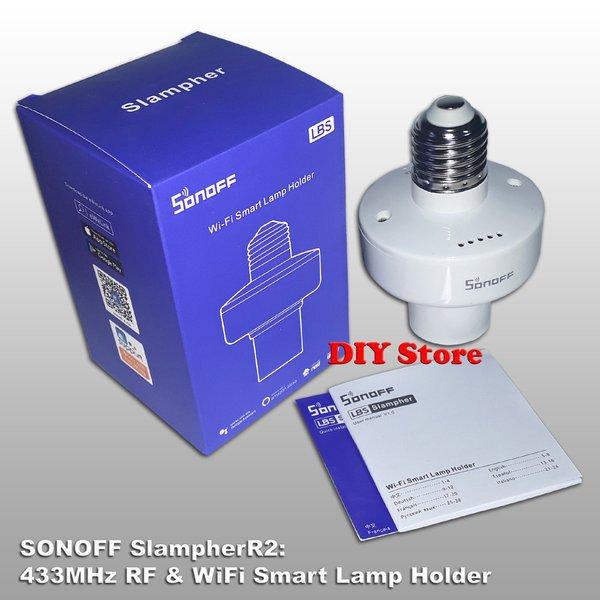 Jual Sonoff Slampher - WiFi Wireless E27 Lamp Socket Berkualitas - Jakarta Timur - enjji shoop ...