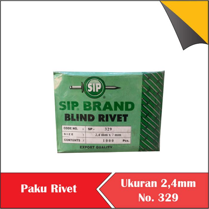 Jual Paku Rivet 2,4mm Blind Rivet 329 2.4mm isi 1000 pcs per Dus - Kab ...