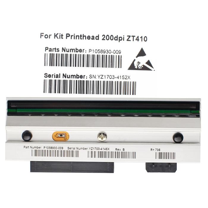 Jual New ZT410 Printhead For Zebra ZT410 Thermal Barcode Printer 203dpi ...