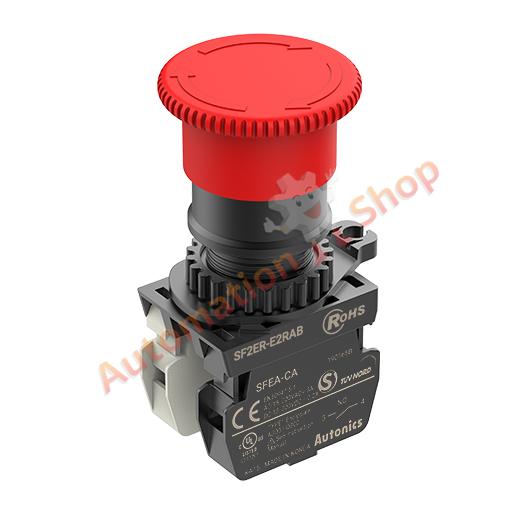 Jual E-Stop Push Button Switches Autonics SF2ER-E2RAB - Jakarta Utara ...