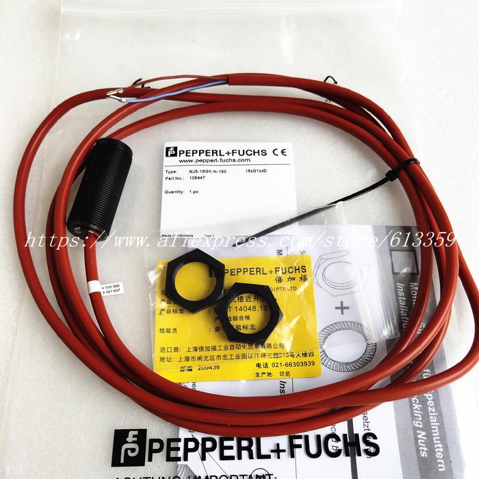 Jual NJ5-18GK-N-150 P+F Inductive Proximity Switch Sensor New High-Quality - Kab. Bogor ...