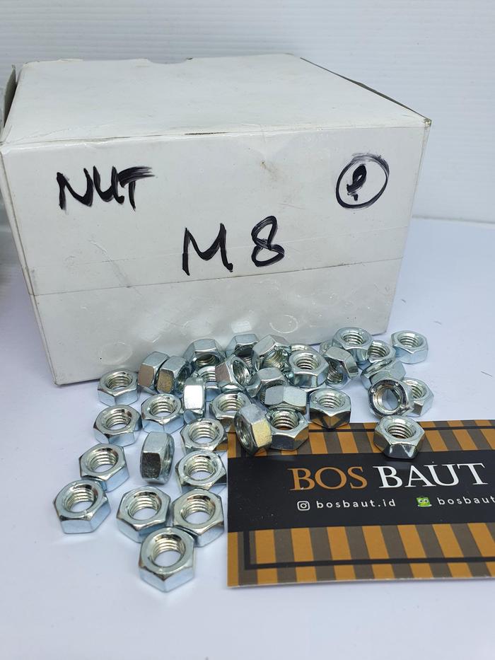 Jual Mur Besi M 8 Putih - Mur Besi 4.6 Putih - Kota Surabaya - Bos Baut ...
