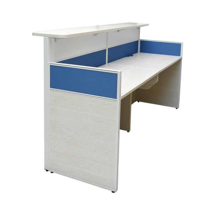 Jual INFORMA - MEJA RESEPSIONIS - SIEBEN RECEPTION DESK 2006 BLUE IW (U ...