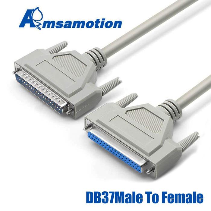 Jual DB37 Pin Male To Female Serial Port Extension Data Cable Convert ...