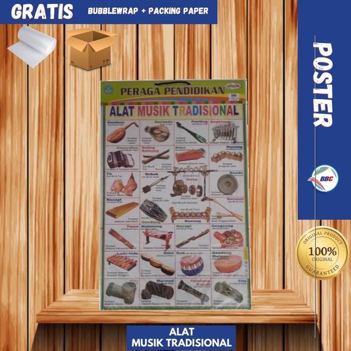 Jual POSTER EDUKASI ALAT MUSIK TRADISIONAL - Kota Bandung - TOKO BUKU ...