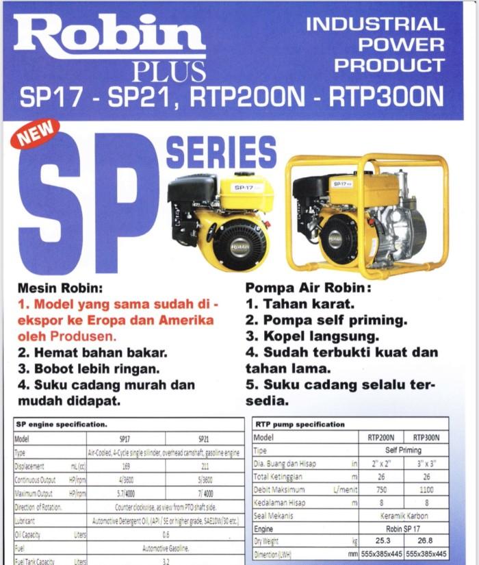 Jual Robin RTP 300 N 3 Inch Pompa Air Irigasi Bensin Mesin Alkon - Kota ...