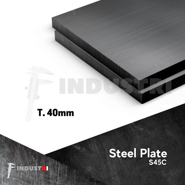 Jual Plat Besi S45C 40mm | Carbon Steel Plate harga per 1 cm2 - Kota ...