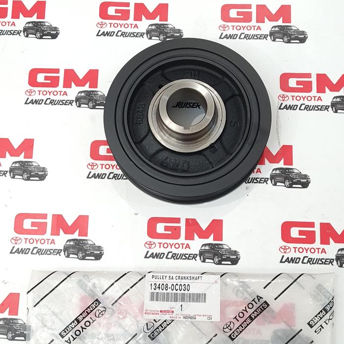 Jual pulley kerr as innova fortuner hilux bensin 04-15 orisinil 13408 ...