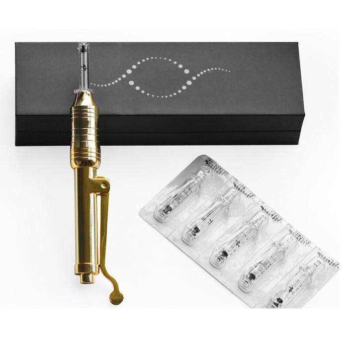 Jual 24K Gold Non-Needle Injection Pen Free Adjustable High Pressure ...