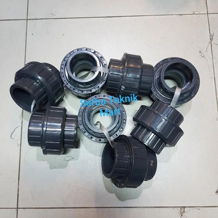 Jual Watermur PVC 2" Inchi DN 50 Socket Water mur Union PVC Soket JIS ...