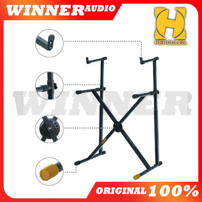 Jual STAND KEYBOARD HERCULES KS210B DOUBLE TIER X ORIGINAL - Jakarta ...