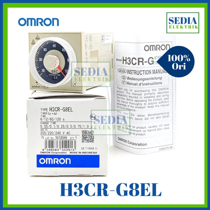 Jual TIMER OMRON H3CR-G8EL H3CR G8EL H3CRG8EL G8 EL - Kota Cimahi ...