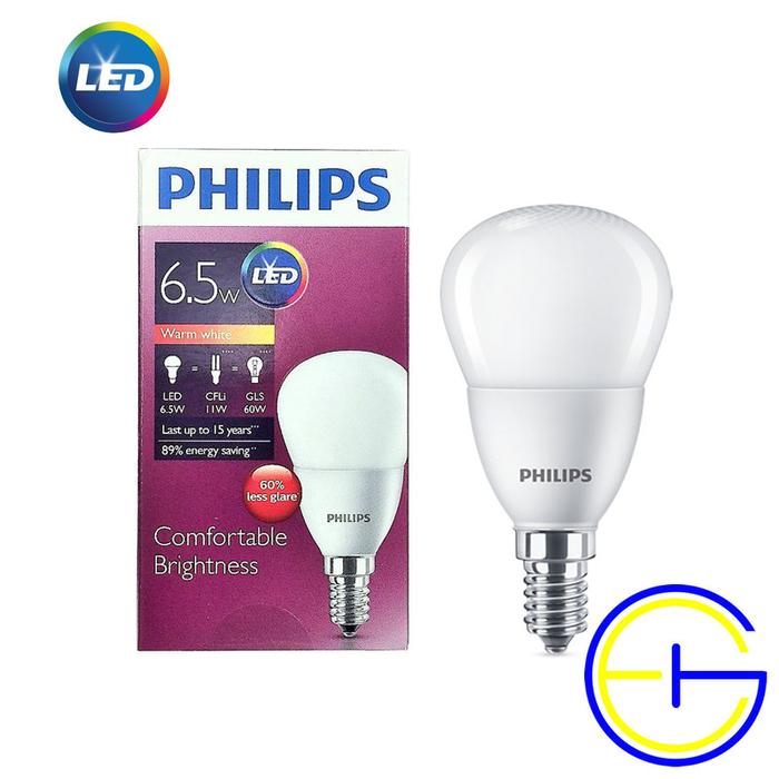 Promo Lampu Philips LED Bulb Mycare 6.5W E14 P50 230V - Cool Daylight ...