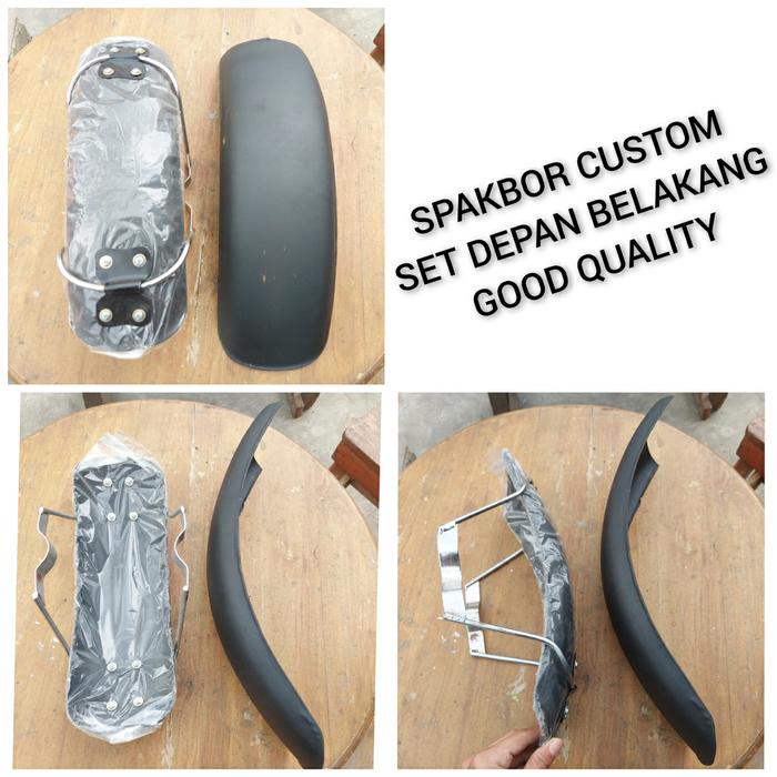 Jual spakbor motor custom japstyle bratstyle tracker Scrambler - Kota ...
