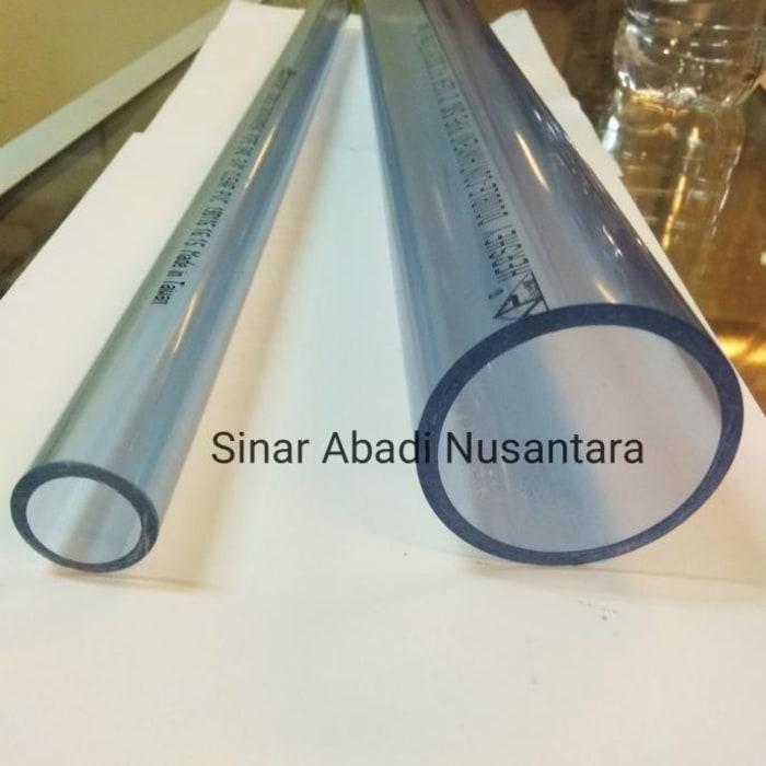 Jual Pipa Pvc Clear Transparan 3" inch Pipa Pvc Bening SCH 40 I Pipa ...